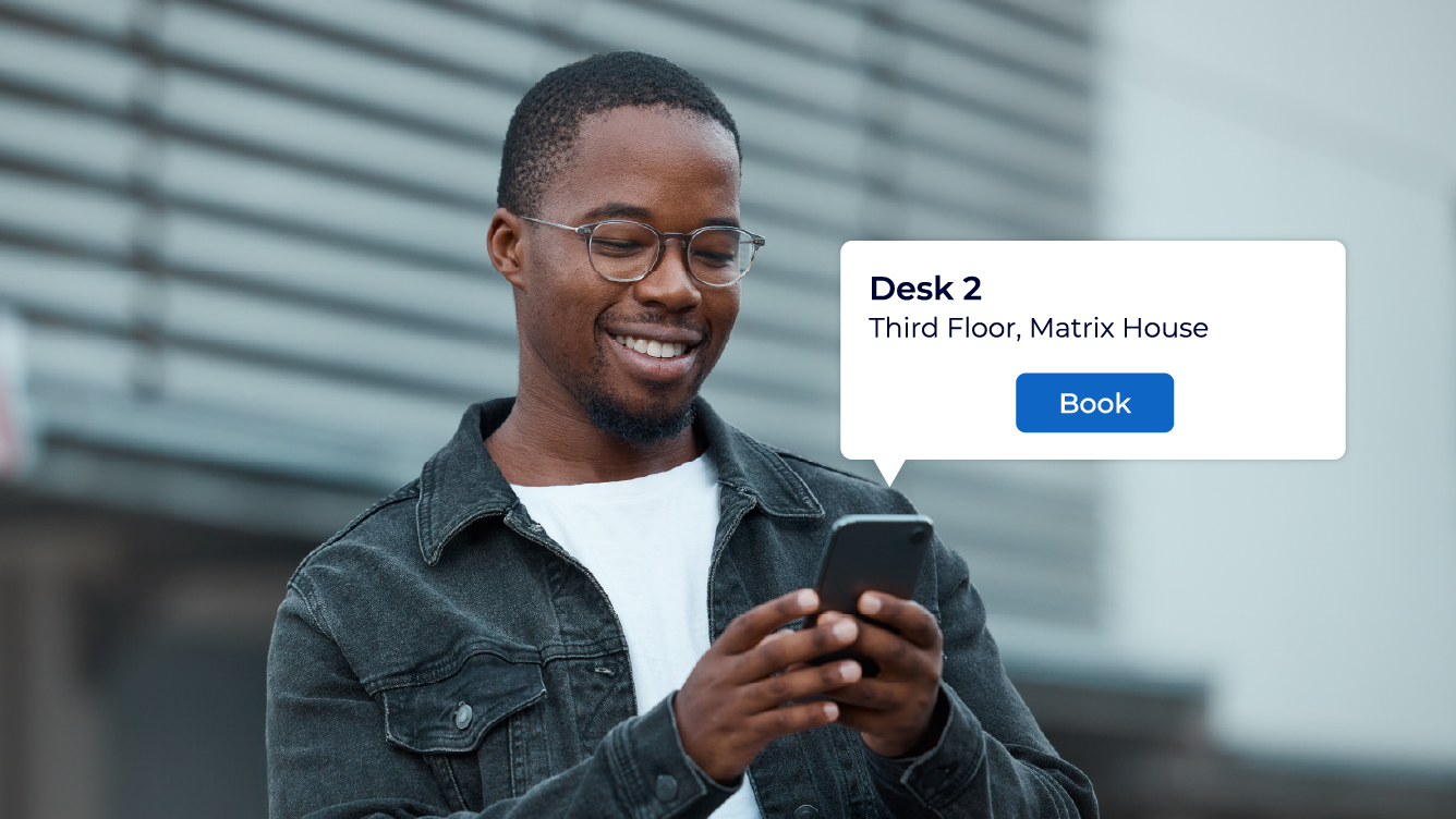 NHS room booking system for hybrid working - Matrix Booking